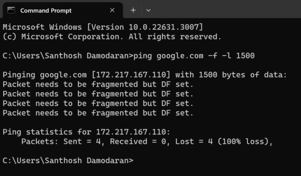 How to Change MTU Limit on Windows Using Command Prompt?